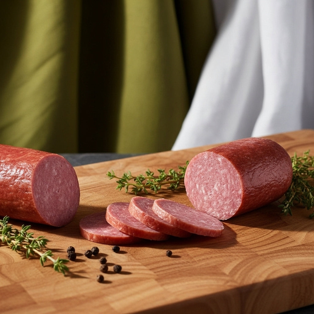Finnish Smoked Cervelat Sausage, 0,9-1 lb – ZakFarm